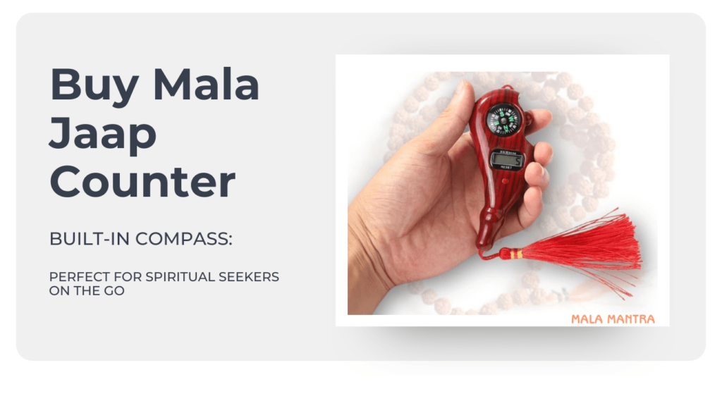 Buy Mala Jaap Counter – Digital Tasbih Tally Counter with Compass ...