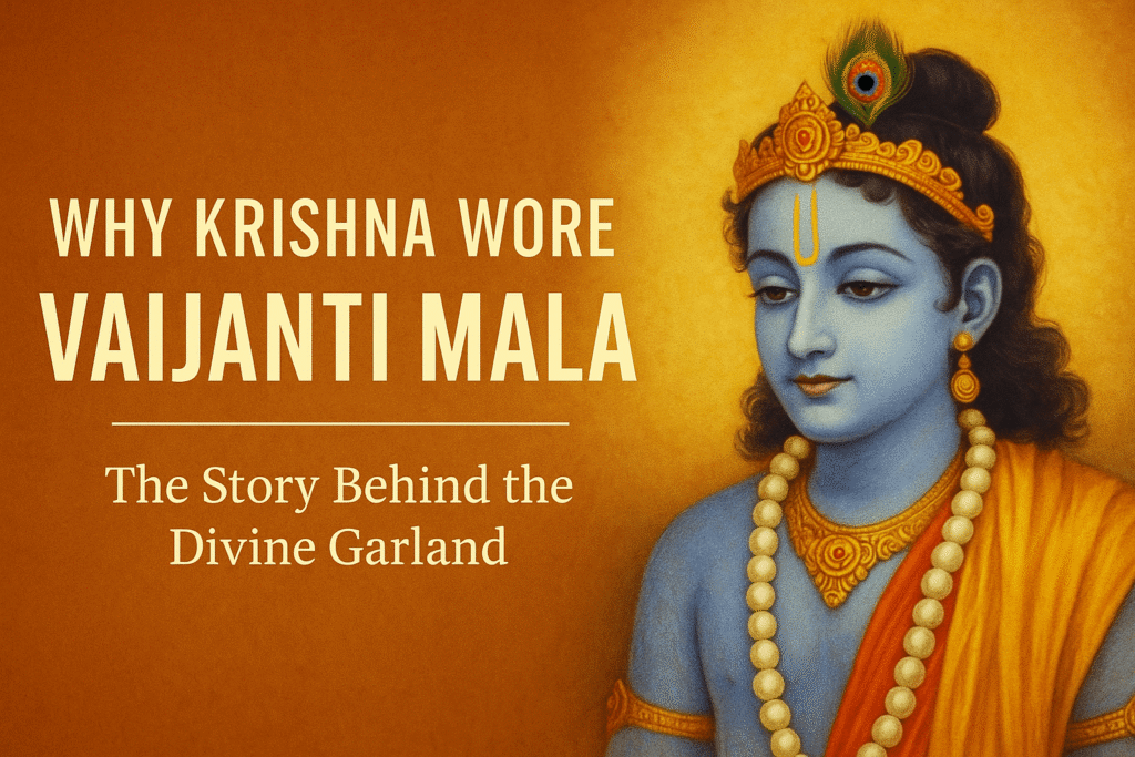 Why Krishna Wore Vaijanti Mala – The Story Behind the Divine Garland ...