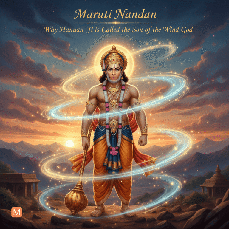 Maruti Nandan: Why Hanuman Ji Is Called the Son of the Wind God – Full ...