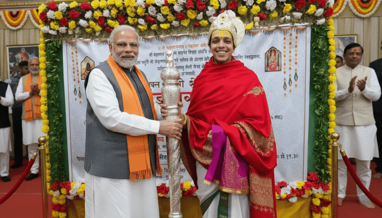 Who Is Vedamurti Devavrat Mahesh Rekhe Pm Modi Congratulates Him For