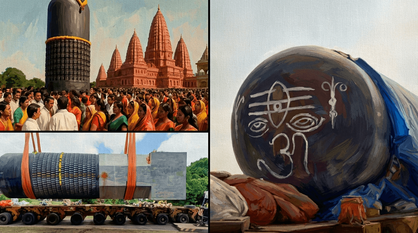 World’s Largest Shivling Pujan at Virat Ramayana Temple